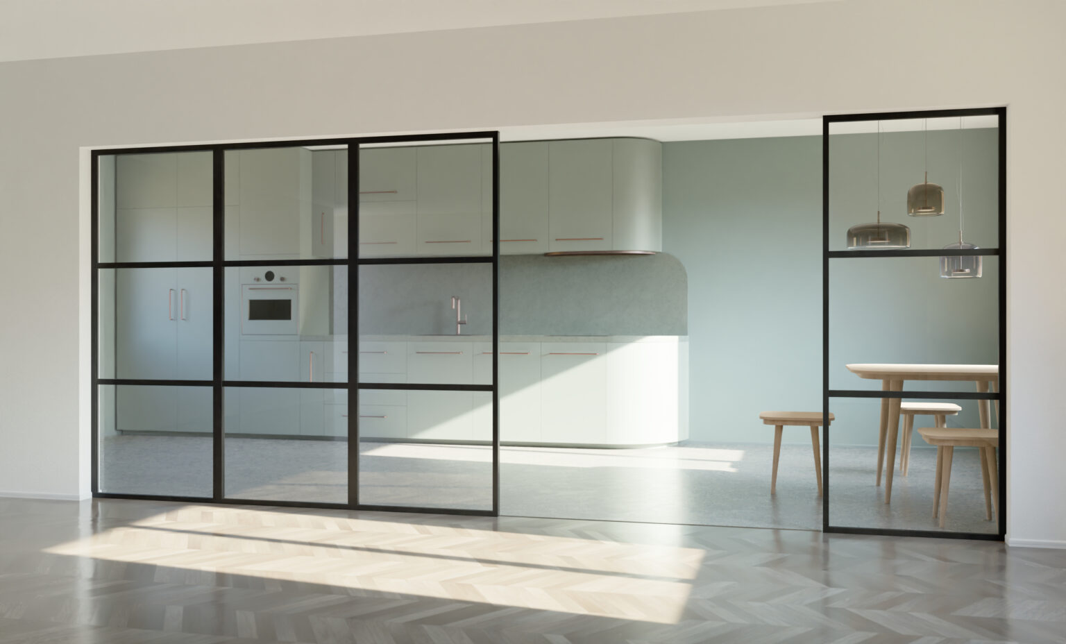 Internal Partitioning system | Deceuninck Aluminum